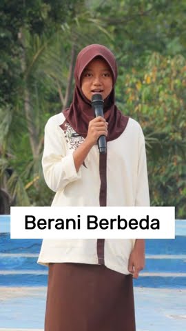 Pembina apel: Nadia Naswa Kelas : X TJKT 1 Dengan Judul "Berani Berbeda ...