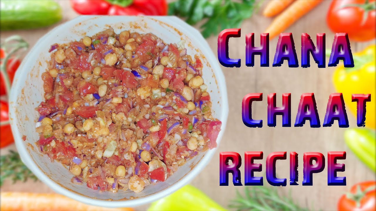 Chana Chat || Chana Chaat recipe || White Chickpeas Chat || White Chana ...