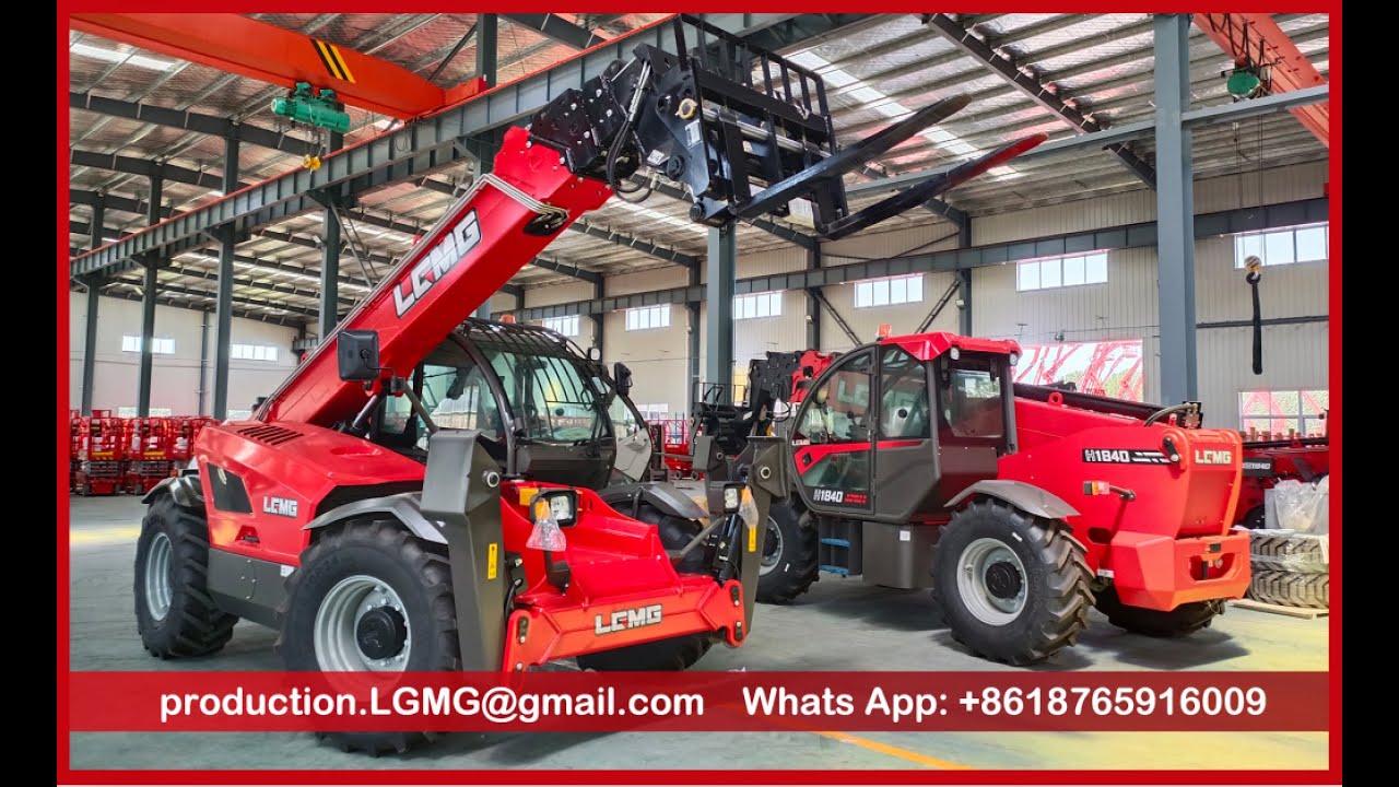 LGMG H1840 Telehandler Model H1840F H1440F HR2150F for LGMG Factory in ...