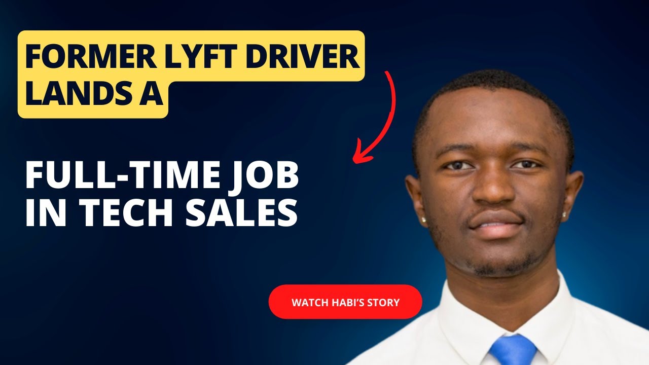 Full-time Lyft Driver Lands a Well-Paying Job in Tech - YouTube