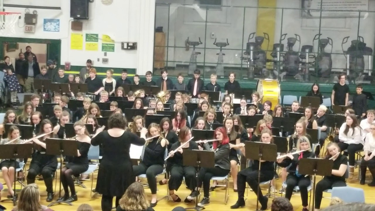 OHMS band winter concert 2018 song 3 of 3 - YouTube