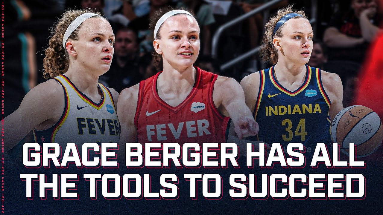 Indiana Fever | Watch to Relive Grace Berger's Rookie WNBA Season - YouTube