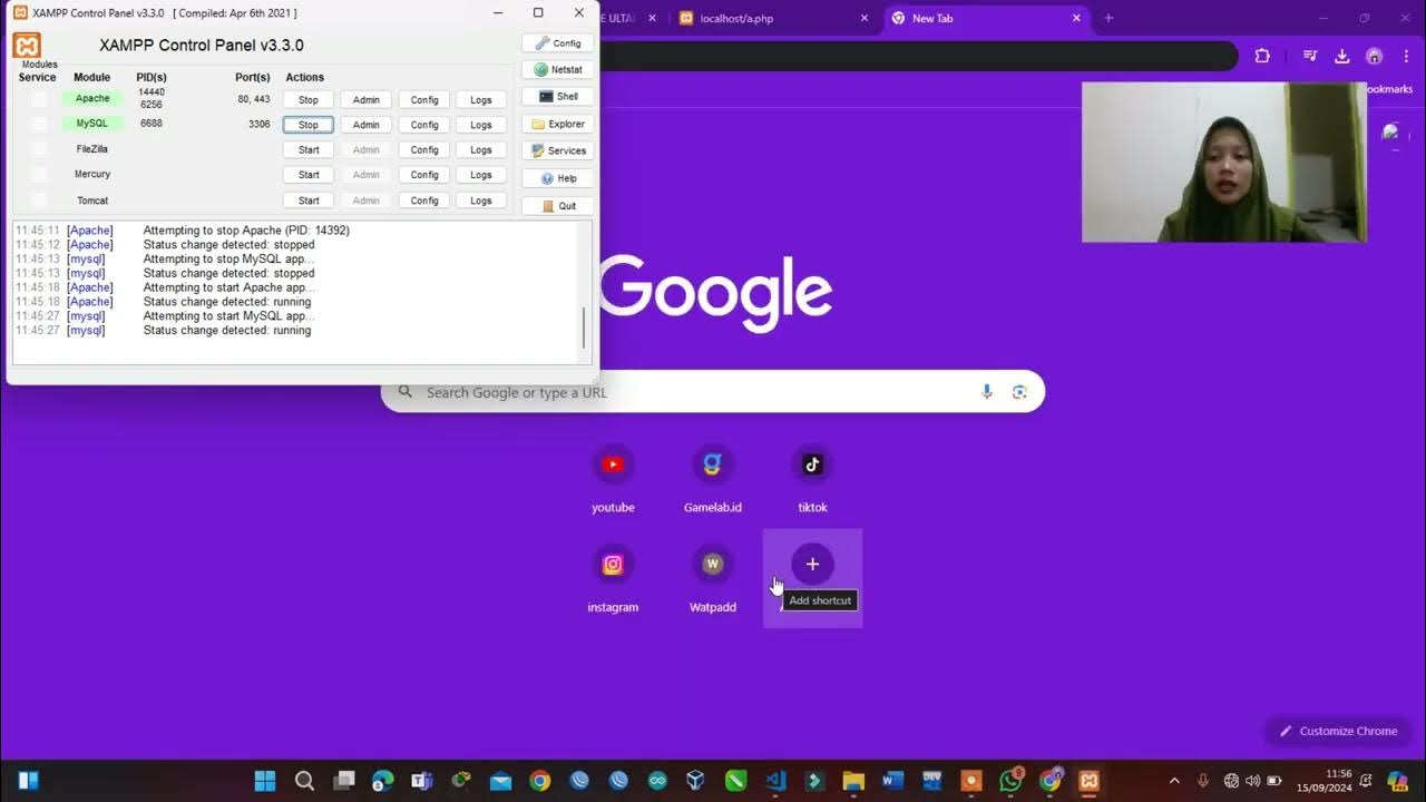PEMROGRAMAN WEB|| INSTALASI XAMPP DI WINDOWS - YouTube
