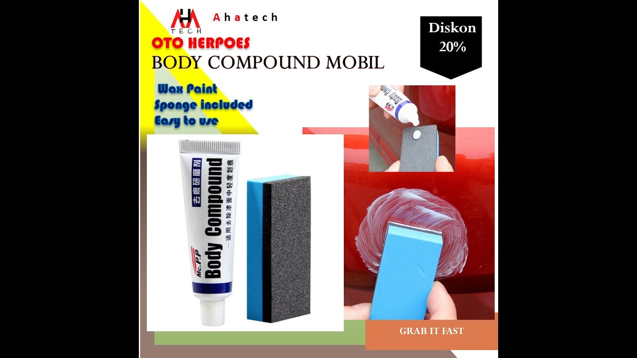 Body Compound Wax Paint Car Scratch Repair Auto Care Polish - YouTube
