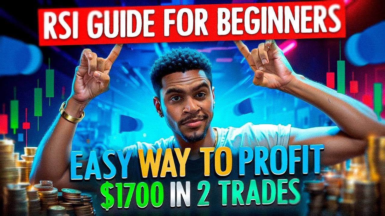 RSI GUIDE FOR BEGINNERS → EASY WAY TO PROFIT $1700 IN 2 TRADES | pocket ...