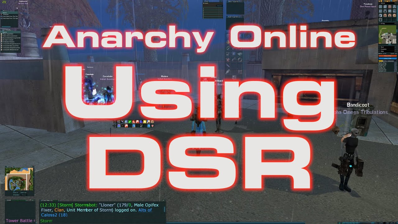 Anarchy Online 18.8 - Using DSR [ Scaling the GUI + Resolution ] - YouTube