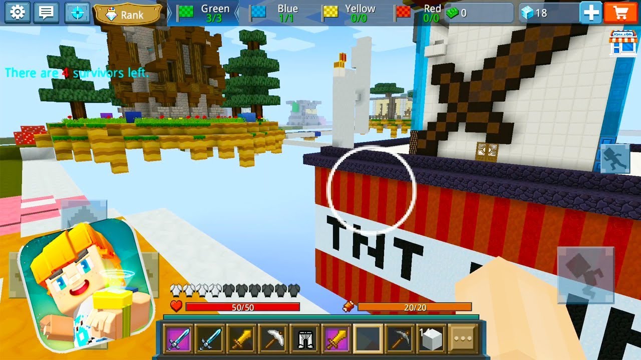 Blockman GO: Blocky Mods - Sky Royale Gameplay (Top Game) - YouTube