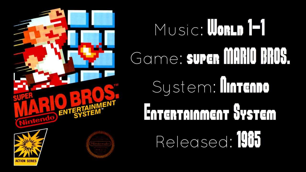 New Super Mario Bros. (NES) - World 1-1 Theme - YouTube