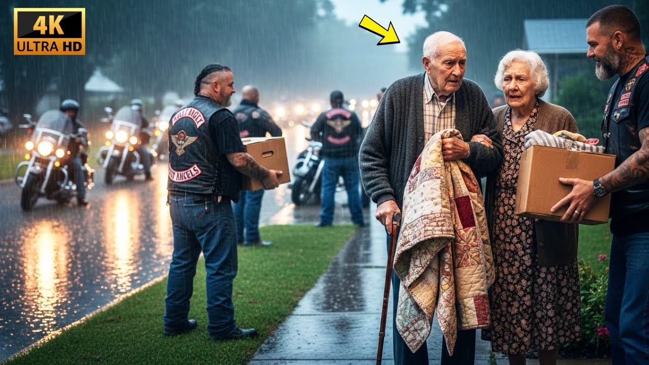 They Tried to Throw Out an Elderly Couple, Then 60 Hells Angels Moved ...