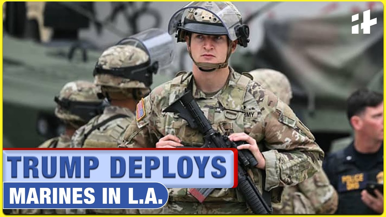 700 Marines Arrive in L.A.| Riots Spread To New York, Dallas| Newsom ...