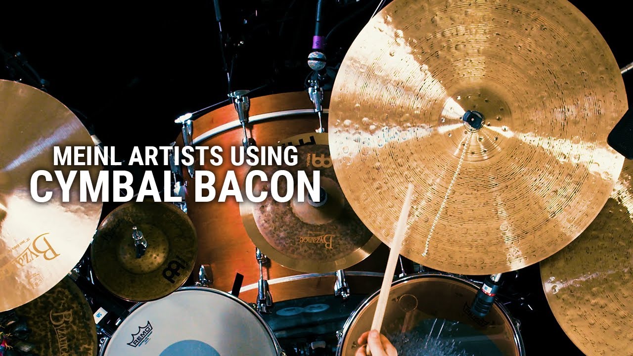 Meinl Cymbals Artists Using Cymbal Bacon - YouTube