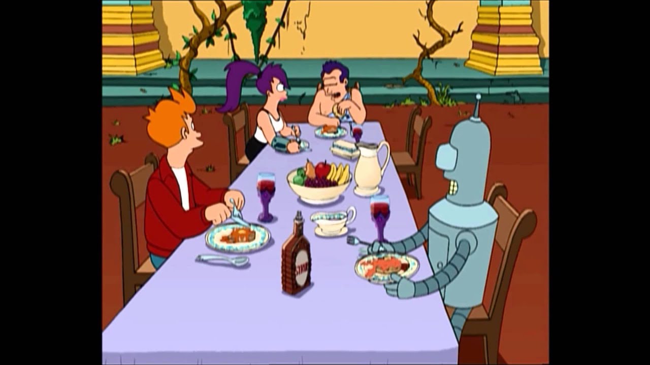 Bender's Fake Laugh & Steal at Alcazar's - YouTube