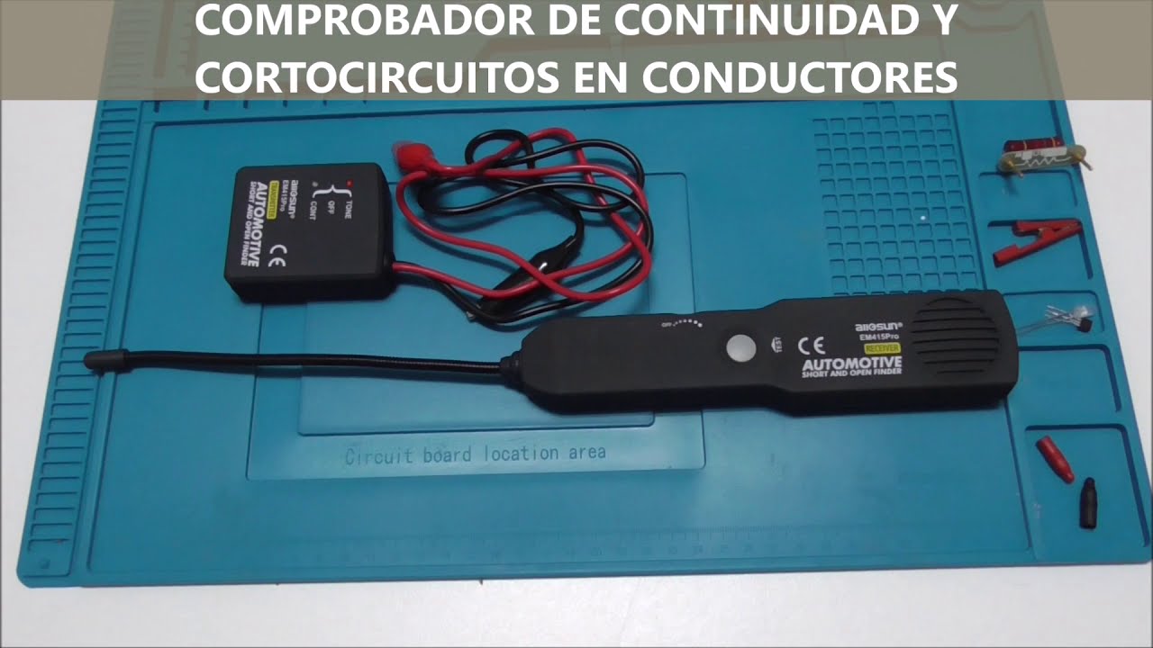 COMPROBADOR DE CONTINUIDAD Y CORTOCIRCUITO DE CONDUCTORES ELECTRICOS ...