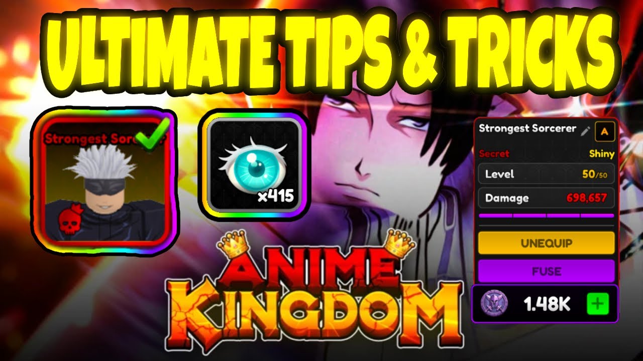Anime Kingdom ULTIMATE TIPS & TRICKS, Leaderboard Player! - YouTube