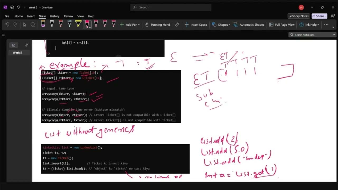 Java week 5 revision session - YouTube