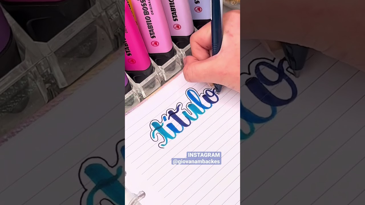 ⭐️ TITULOS PARA CADERNO | Ideia de Titulo Facil e Bonito | Titulo em ...