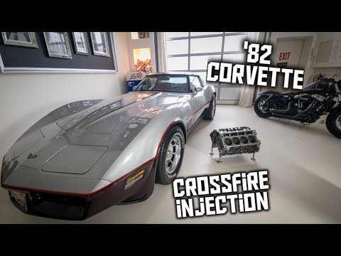 1982 corvette crossfire injection 58.300 miles - YouTube