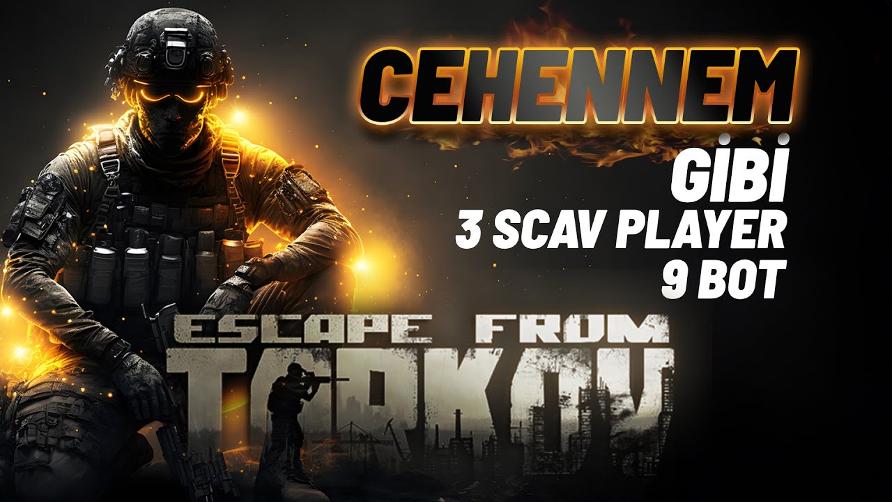 Escape From Tarkov - 3 Scav player 9 kill - AK545 Serisi silah - YouTube
