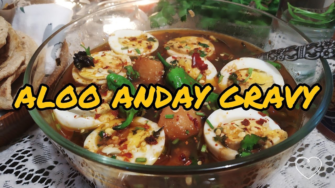Aloo Anda Gravy| Aloo Anday Salan| Anday Aloo Recipe by World of Sabee ...