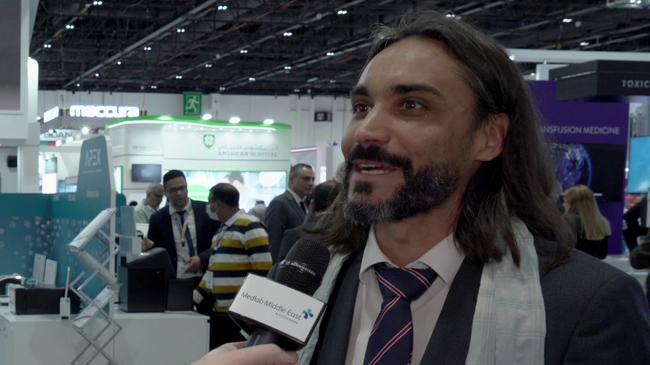 Romain Fournials from Erba Mannheim speaking to Medlab TV 2020 - YouTube