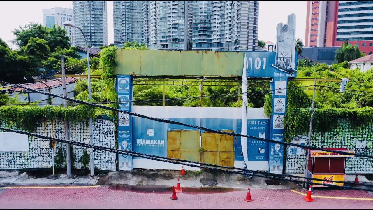 [4K Walk] Abandoned Site M101 Skywheel Kuala Lumpur 2022 (Malaysia ...