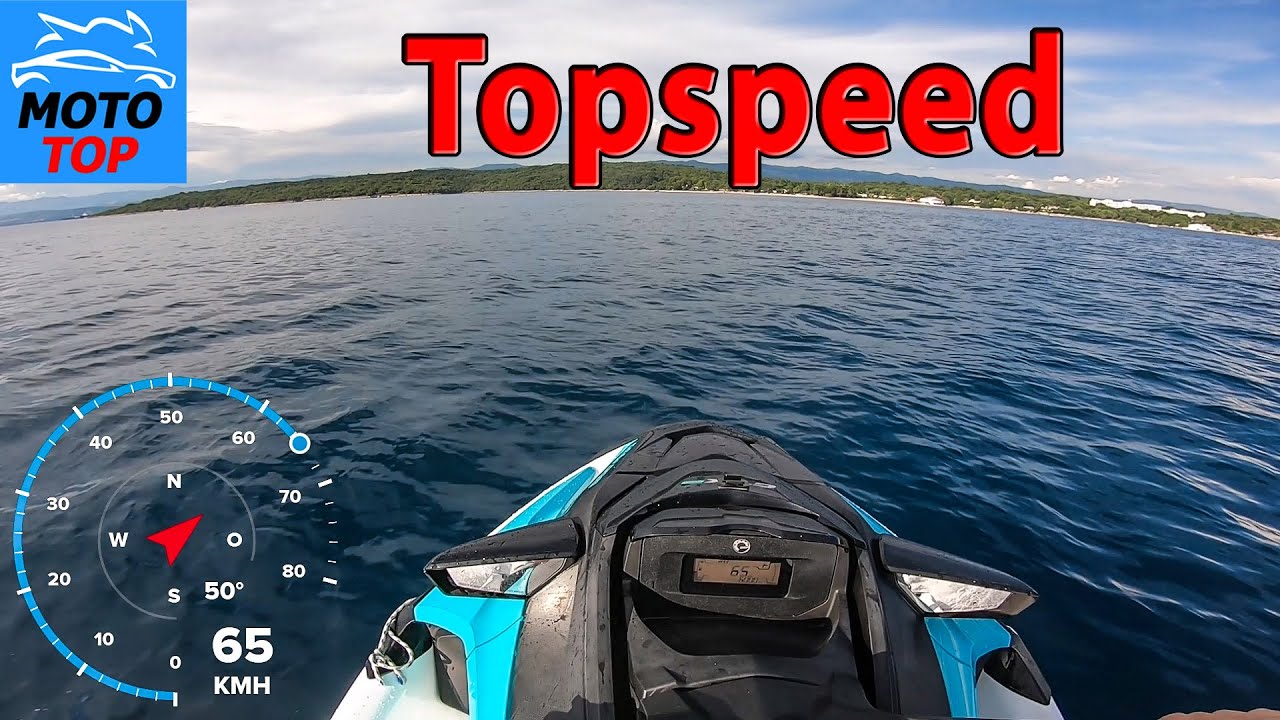 JETSKI SEADOO GTX PRO 130 - TOPSPEED - GPS 65 km/h - YouTube