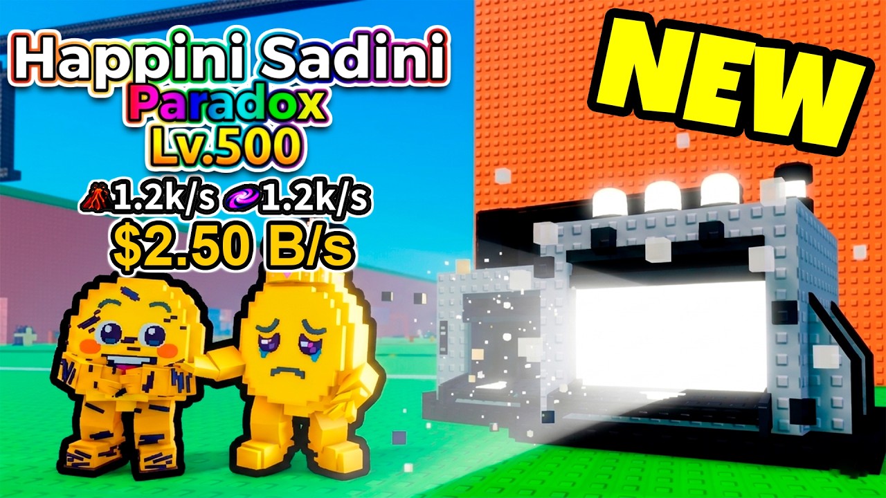 I GOT THE NEW BRAINROT HAPPINI SADINI PARADOX!🔥 SECRET ADMIN ABUSE ...