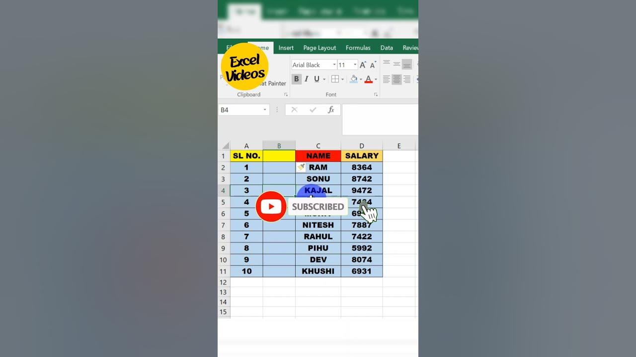 USE OF ALT I C IN EXCEL 🖥️#youtube #excel #shortfeed #shorts - YouTube
