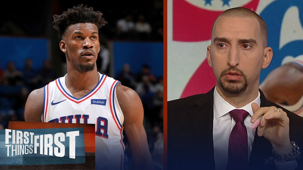 Nick Wright and Cris Carter evaluates Jimmy Butler's 76ers debut | NBA ...