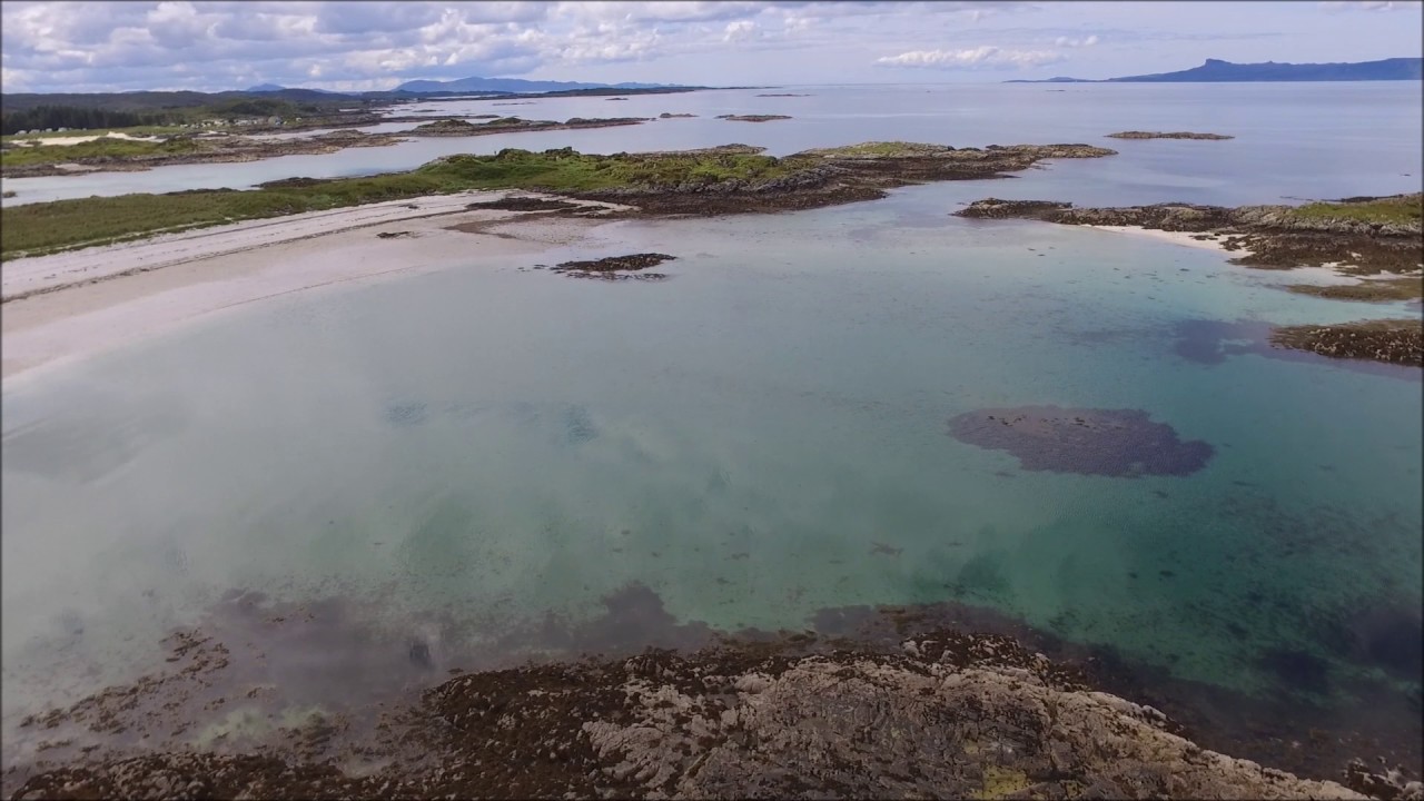Near Arisaig Beach, West coast of Scotland. Uk. - YouTube