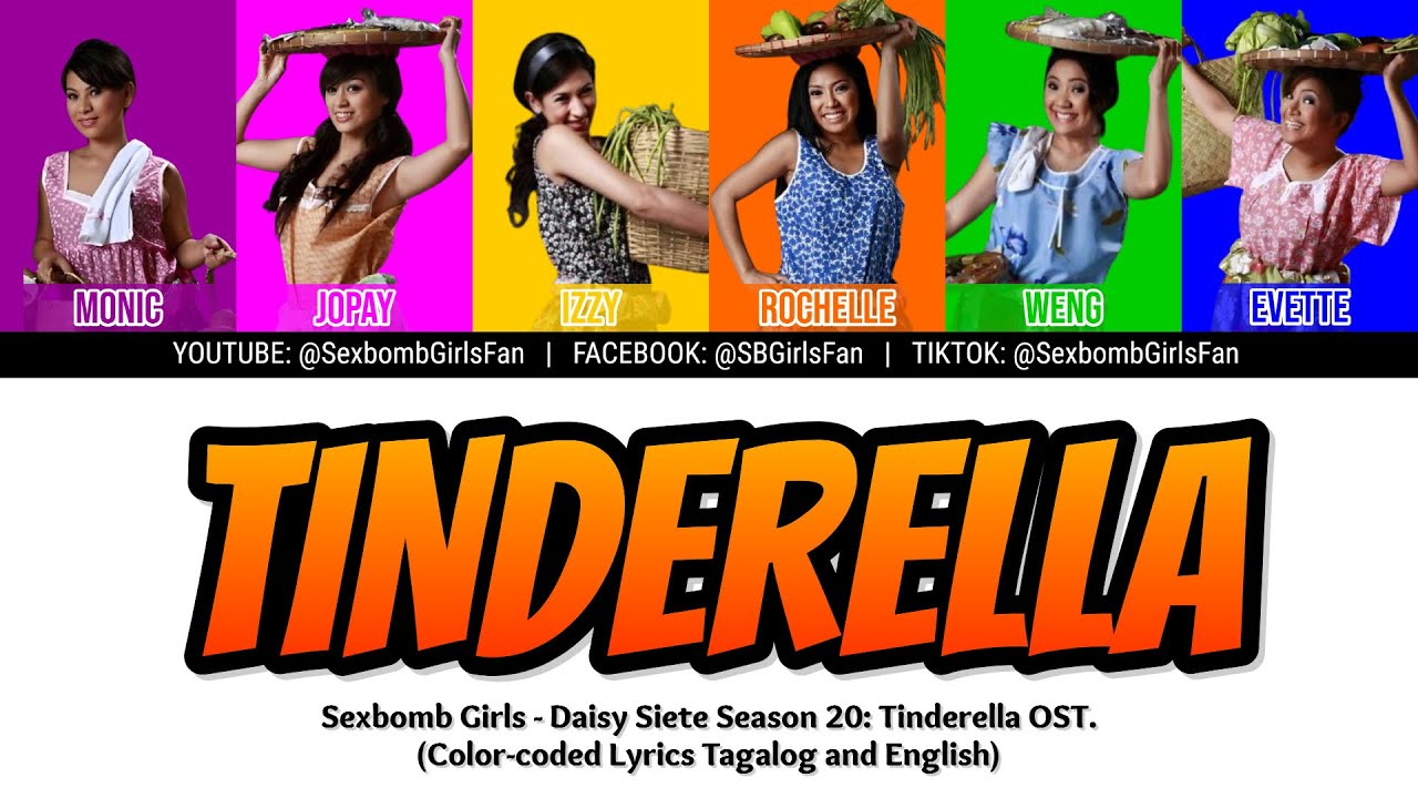 Sexbomb Girls - Tinderella [Color-coded Lyrics] - YouTube