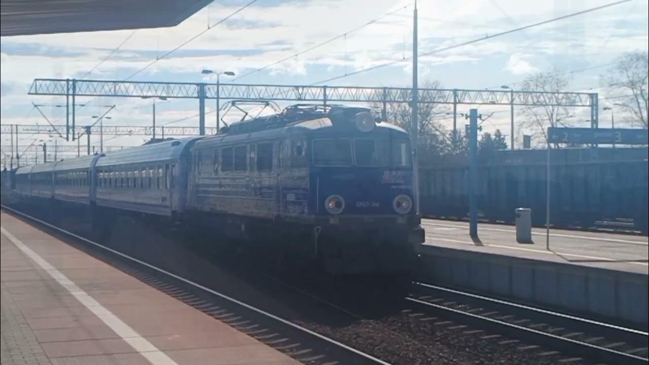 EP07-344 z TLK 10110 "Żubr" Białystok - Warszawa Wschodnia - YouTube