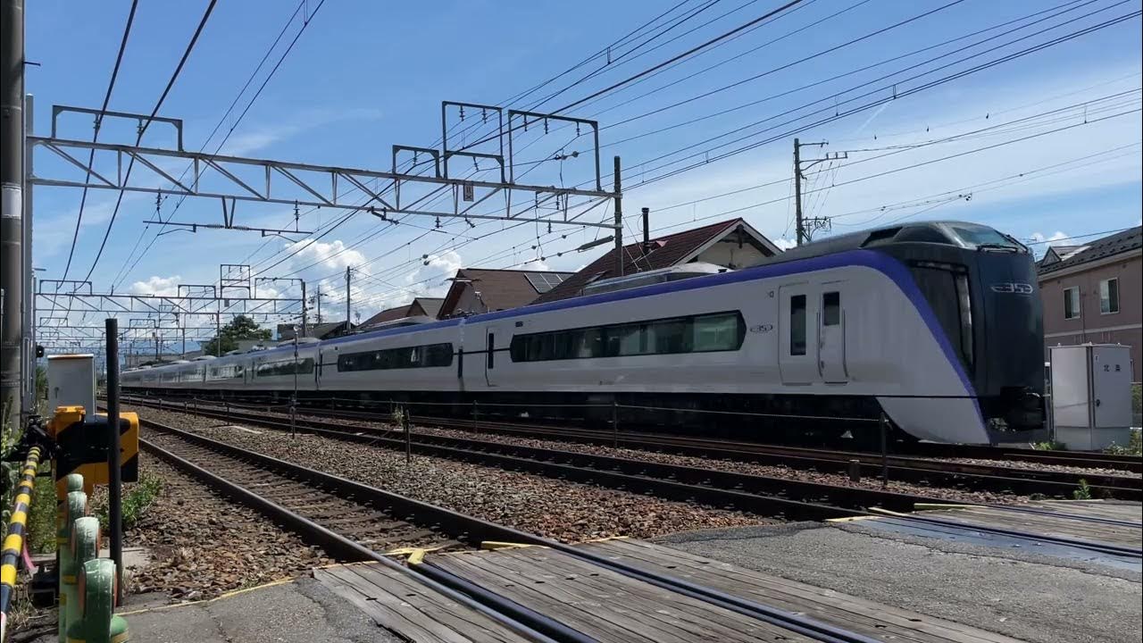 E353系S111編成 NN構内試運転 - YouTube