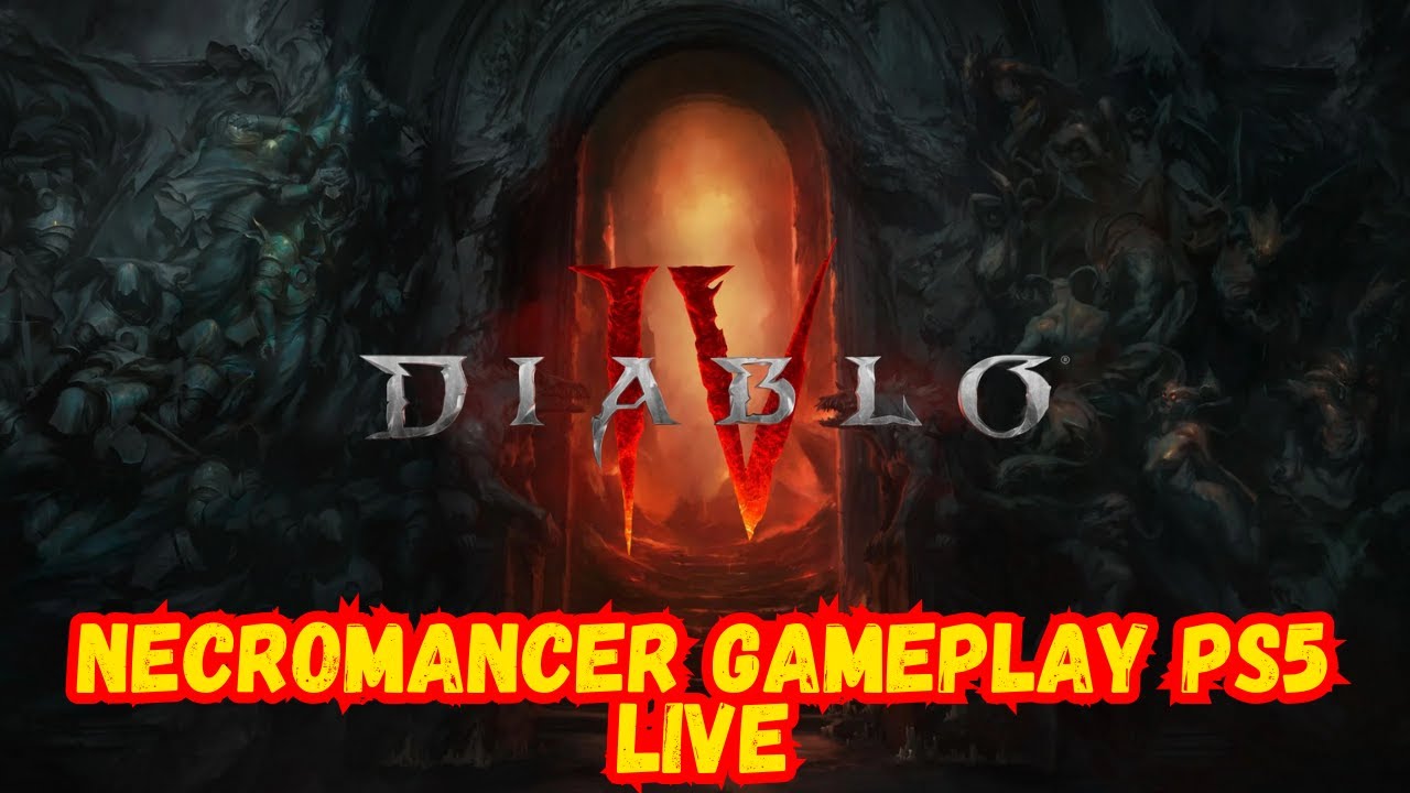 Diablo 4 gameplay PS5 Live - YouTube