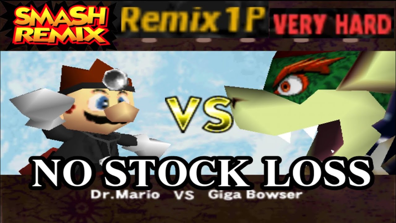 Smash Remix - Classic Mode Remix 1P Gameplay with Dr. Mario (VERY HARD ...