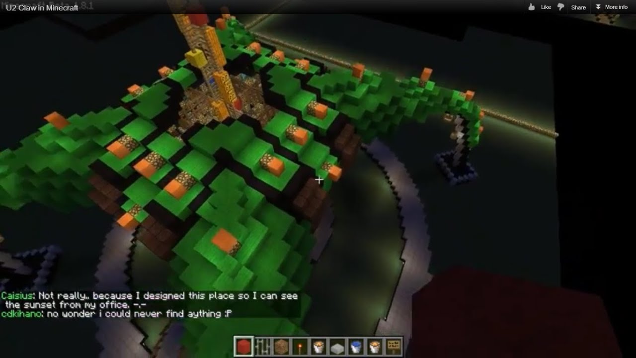 U2 Claw in Minecraft - YouTube