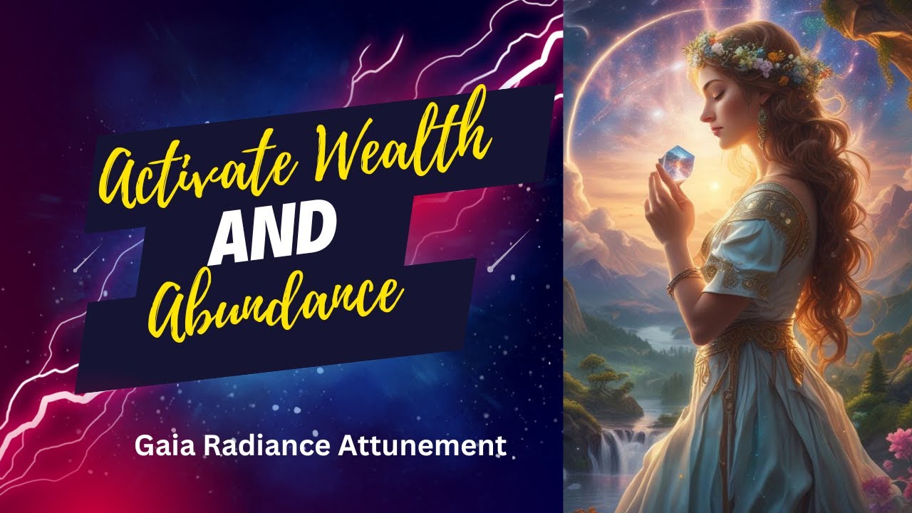 Activate Your Wealth: Master Abundance with Gaia Radiance - YouTube