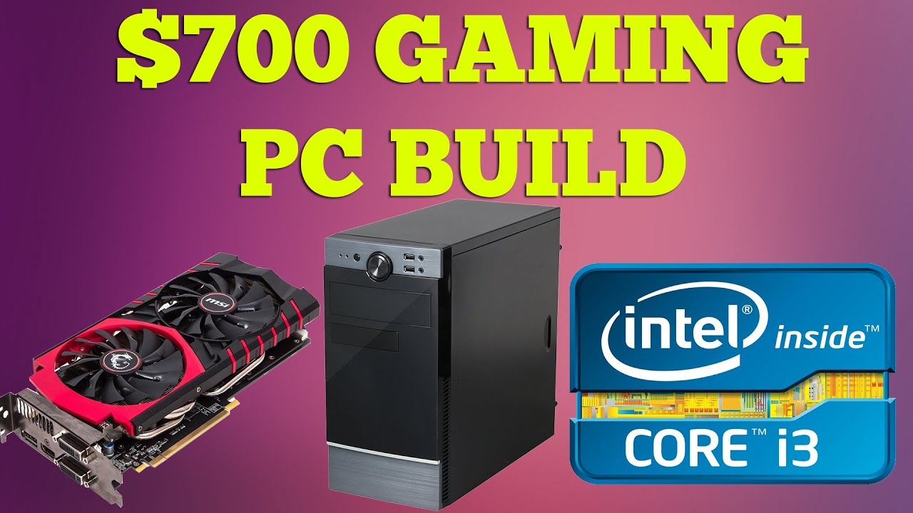 $700 Gaming PC Build - December 2014 - YouTube
