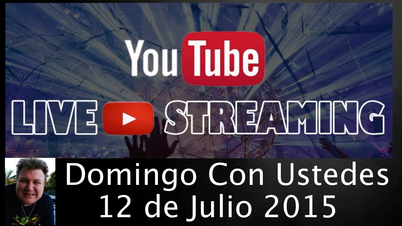 EN VIVO - FELIPE RAY TYSON - DOMINGO OTRA VEZ - YouTube