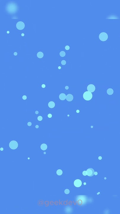 Bubbles with Pure JavaScript #programming #top #javascript #code # ...