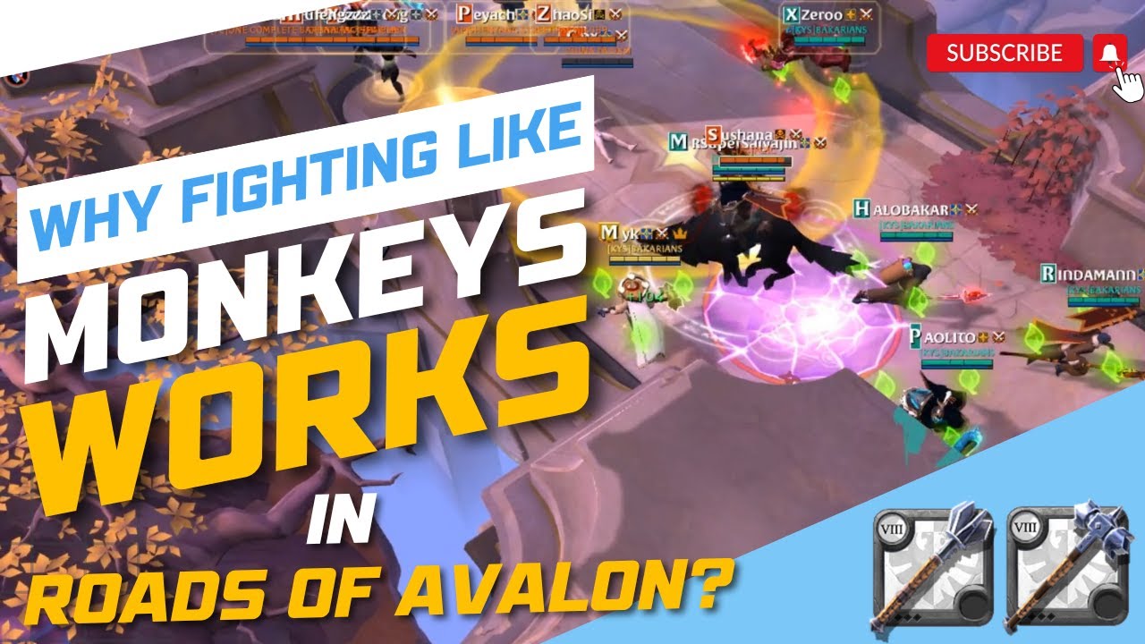 Albion Online Roads Of Avalon Pvp Bakarians Youtube