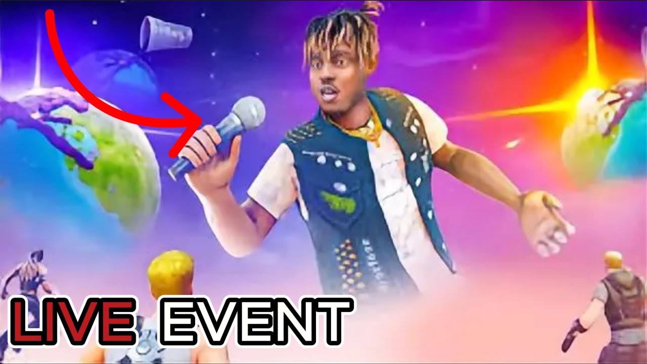Juice Wrld *LIVE* Event In Fortnite - YouTube