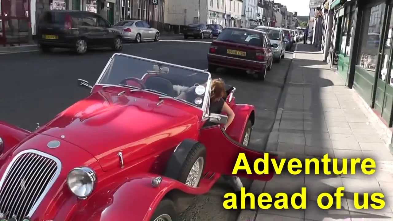 2013 MERLIN TACKLES THE GALLOWAY FOREST ROADS Parts 1 and 2 - YouTube