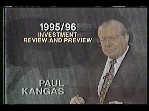 Nightly Business Report January 1, 1996 on KTCA TV 2 Twin Cities PBS 1995 review 1996 preview ...