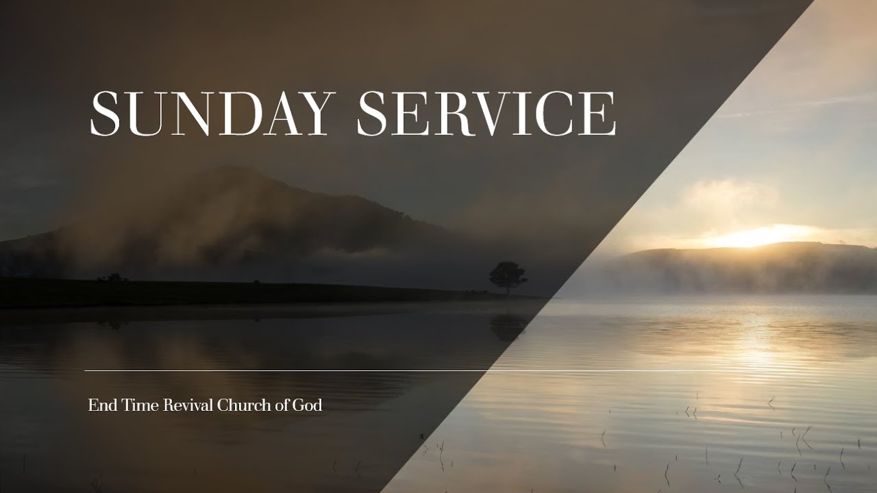 Sunday Service | End Time Revival Church of God | Message by Pr P A ...