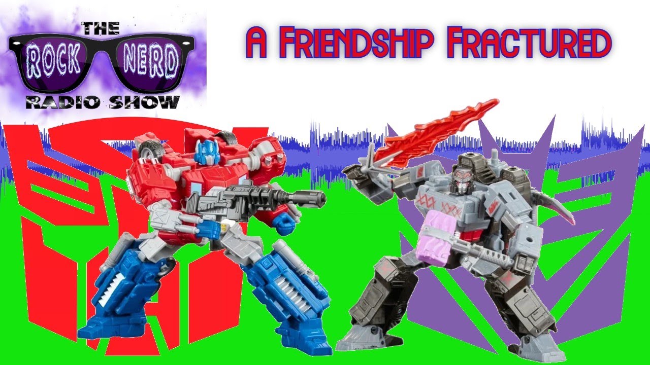 Transformers Fractured Friendship Megatron and Orion Pax/Optimus Prime ...