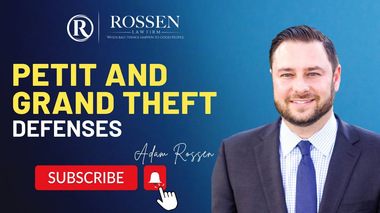 Defending Theft Cases in Florida: Best Strategies and Expert Advice ...