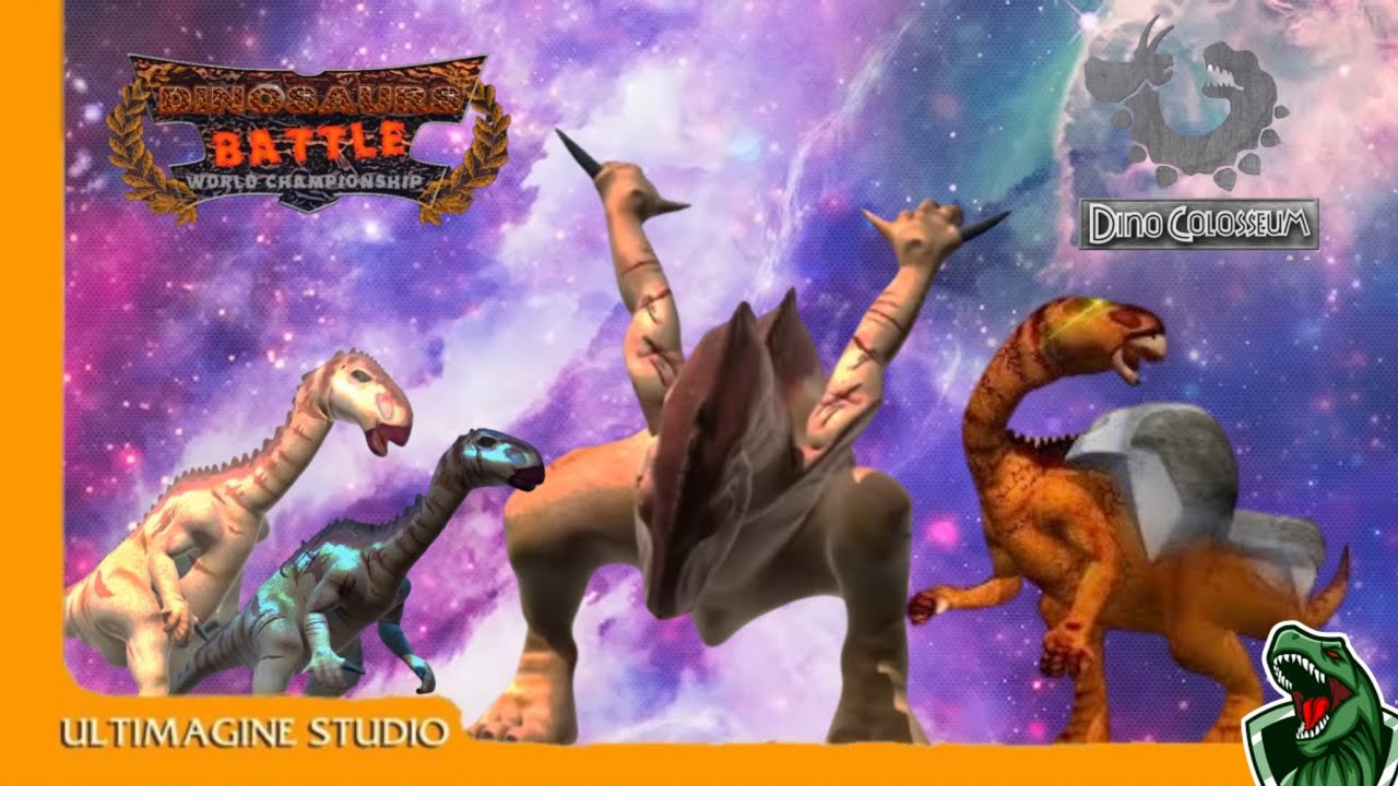 DBWC X Dino Colosseum: All Iguanodon Battles - YouTube