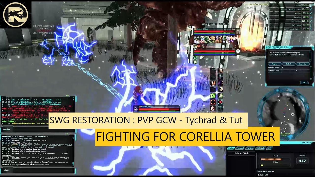 SWG Restoration : PVP GCW - Tychrad and Tut - YouTube