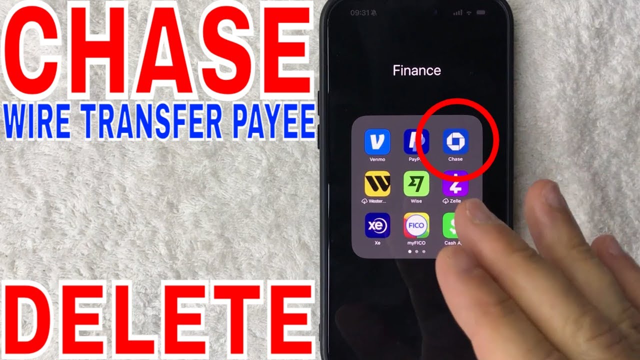 How To Delete Chase Wire Transfer Payees 🔴 - YouTube